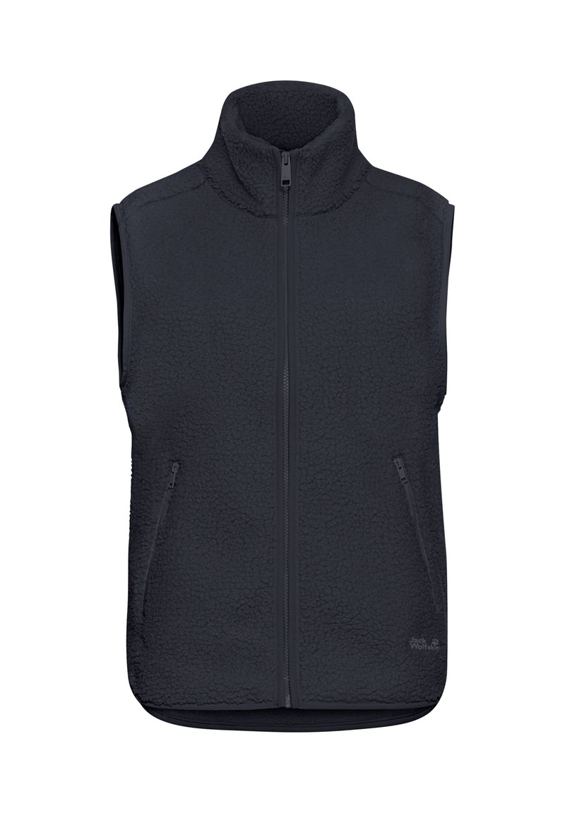 Jack Wolfskin HIGH CURL - Weste - dark navy/dunkelblau - Zalando