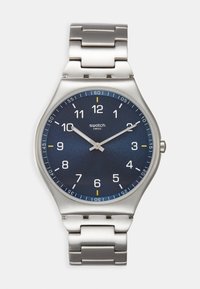 Swatch SKIN SUIT BLACK - Watch - silver-coloured - Zalando
