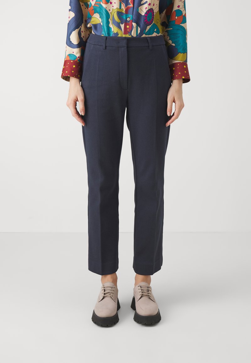 WEEKEND MaxMara BASCO - Trousers - blu/dark blue - Zalando