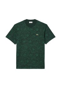 Lacoste T-Shirt print - vert sinople yzp/grün - Zalando.de