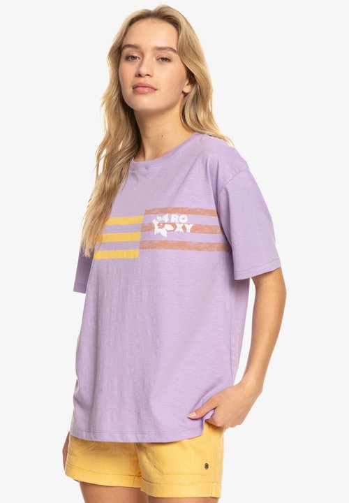 Roxy GIRL NEED TEES - T-Shirt print - cedar wood/braun - Zalando.ch