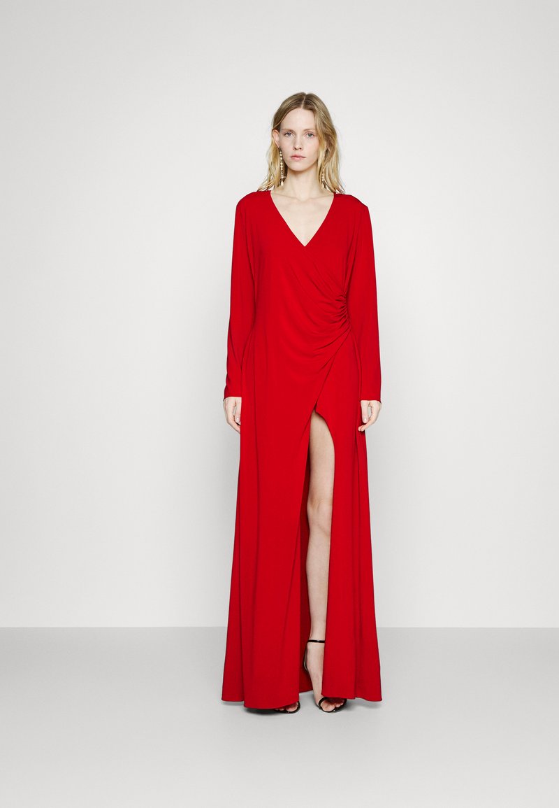 Halston SYDNEY GOWN - Jersey dress - red - Zalando