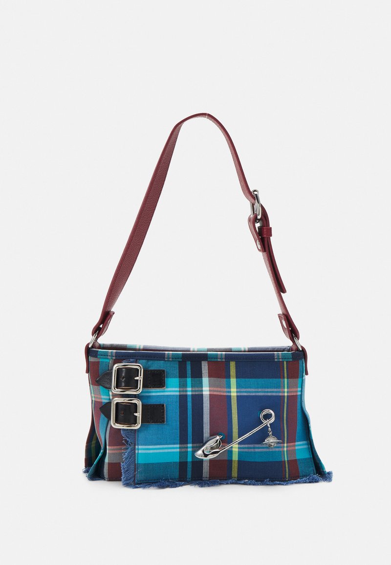 Vivienne Westwood HEATHER SHOULDER BAG - Handväska - multi/blue/ljusblå ...