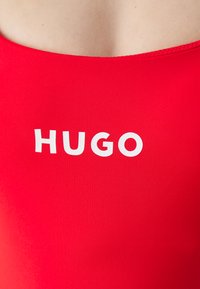 HUGO PURE - Badeanzug - dark red/bordeaux - Zalando.at