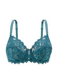 Sans Complexe FULL CUP ARUM - Underwired bra - blue green/green - Zalando