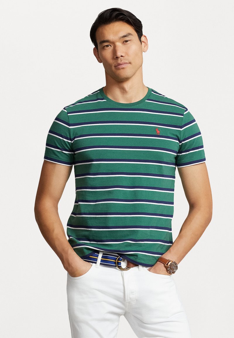Polo Ralph Lauren SHORT SLEEVE - Camiseta básica - verano green multi ...