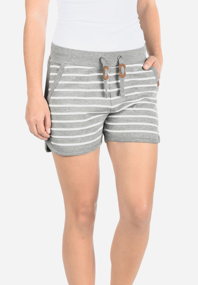 Blendshe KIRA - Shorts - grey denim - Zalando.at