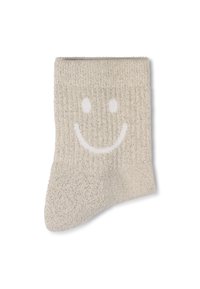 10DAYS ACCESSORIES SMILE - Socks - pearl/beige - Zalando