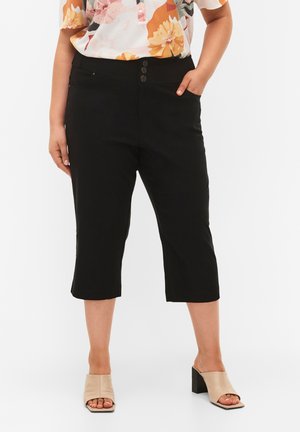 Koroshi PIRATE - Jeans slim fit - denim black denim/svart denim ...