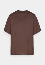 Nike Sportswear TEE - T-Shirt basic - baroque brown/white/braun ...