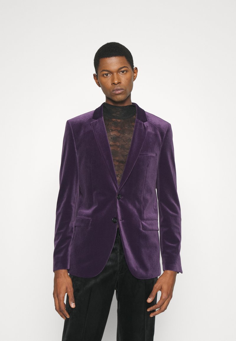 HUGO ARTI - Suit jacket - dark purple - Zalando