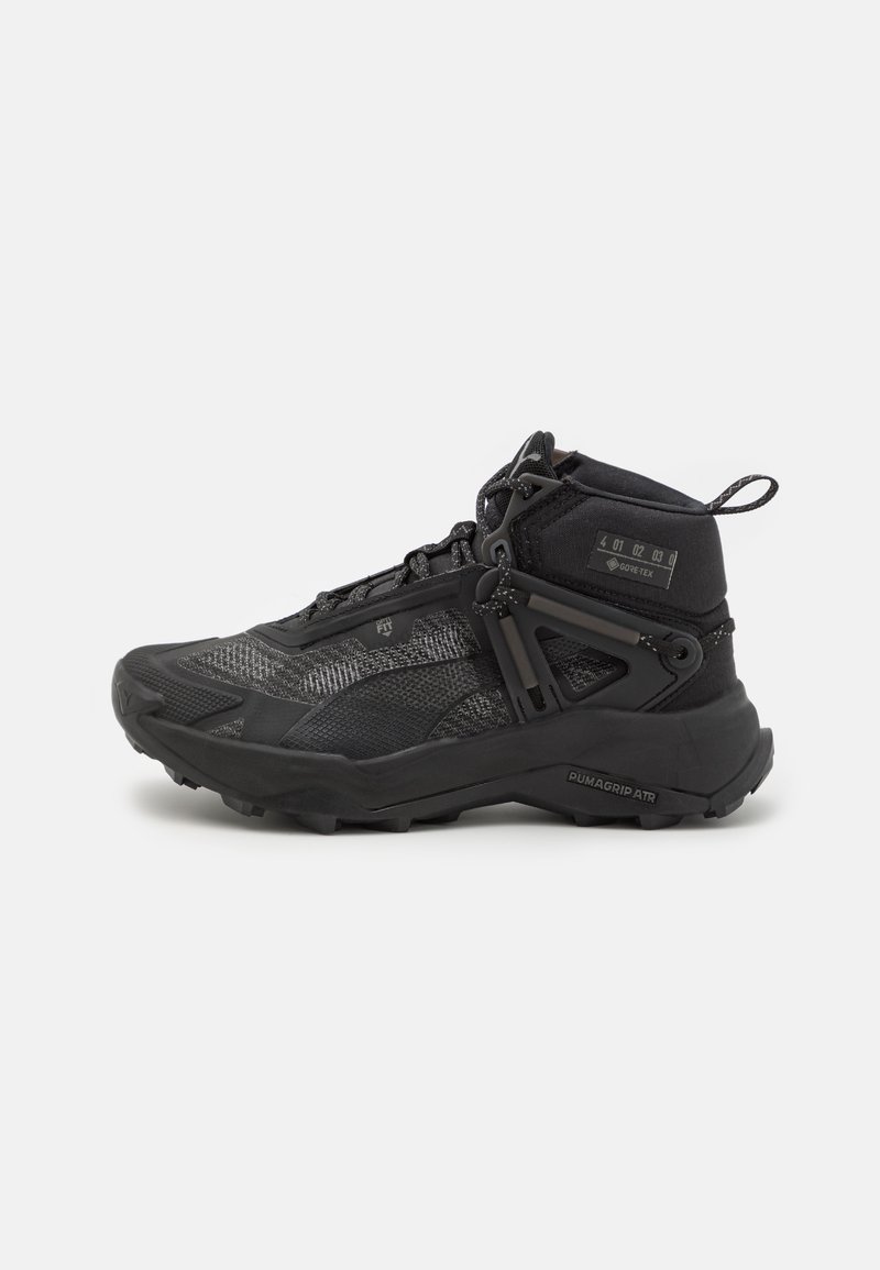 Puma EXPLORE NITRO MID GTX - Trail hardloopschoenen - black/cool dark ...