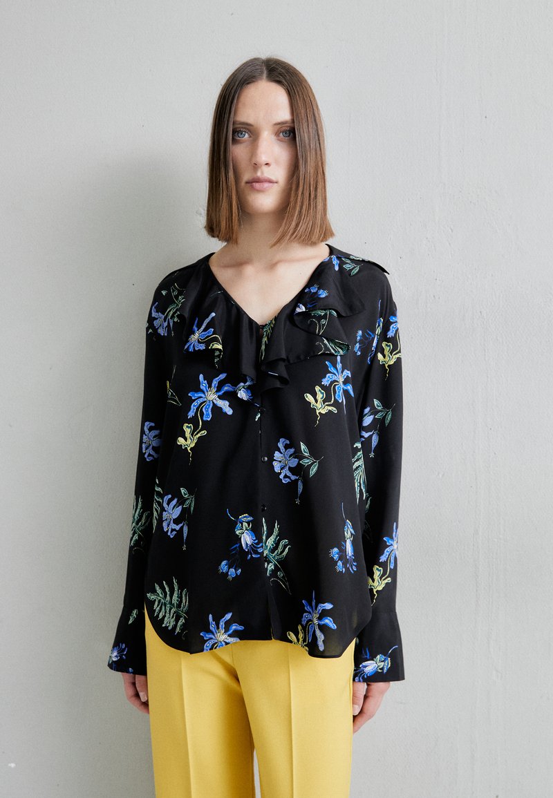 Rodebjer CLEMENTINE OPEN AIR - Bluse - black/svart - Zalando.no