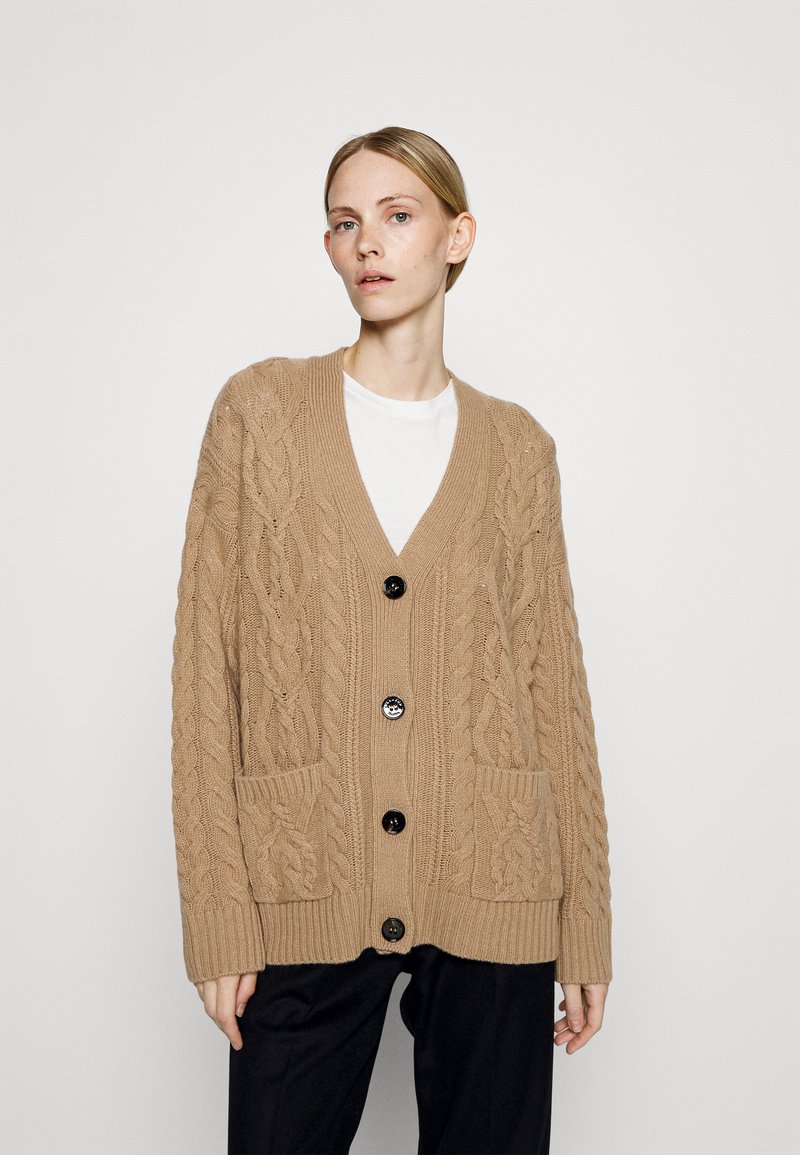 WEEKEND MaxMara SPONDA - Cardigan - cammello/camel - Zalando.dk