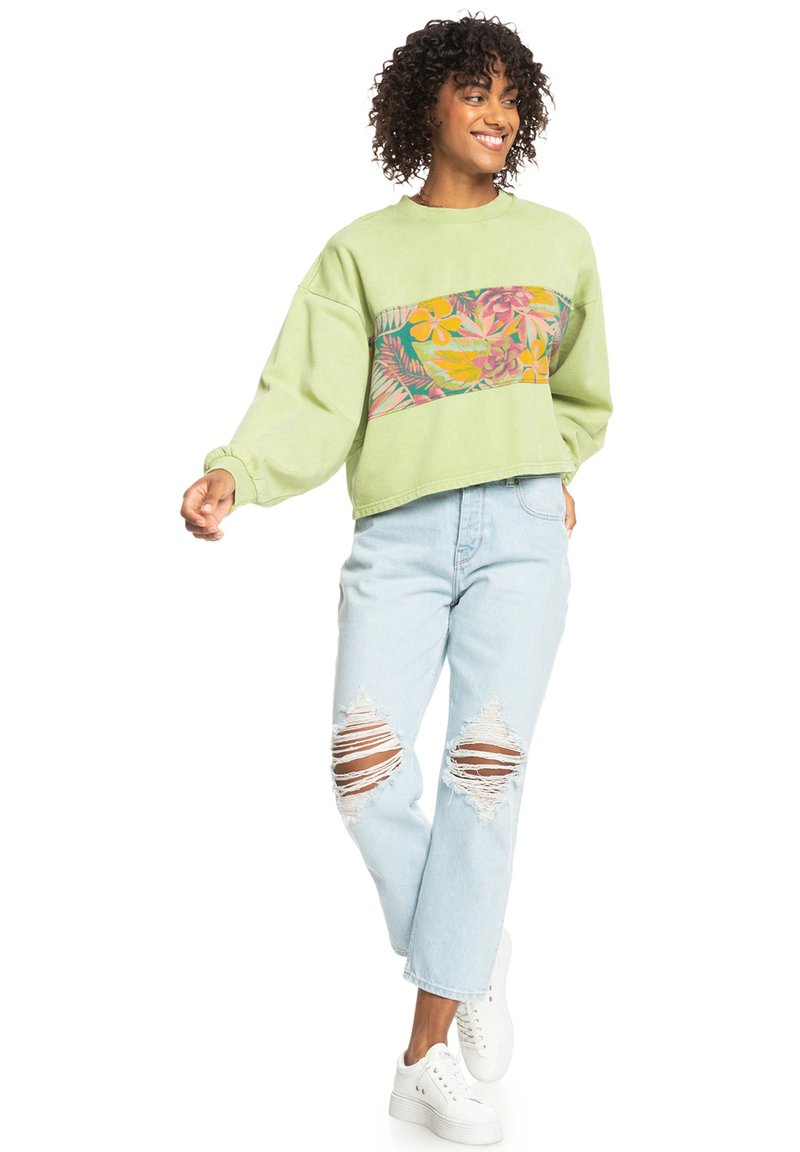 Roxy REMOTE ISLAND - Sweatshirt - green/grün - Zalando.de