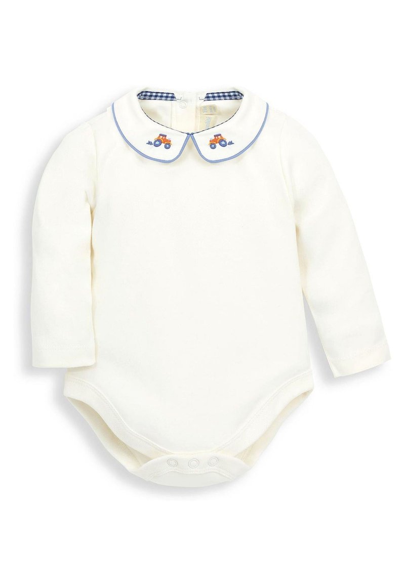 JoJo Maman Bébé TRACTOR EMBROIDERED COLLAR STANDARD - Body - tractor ...