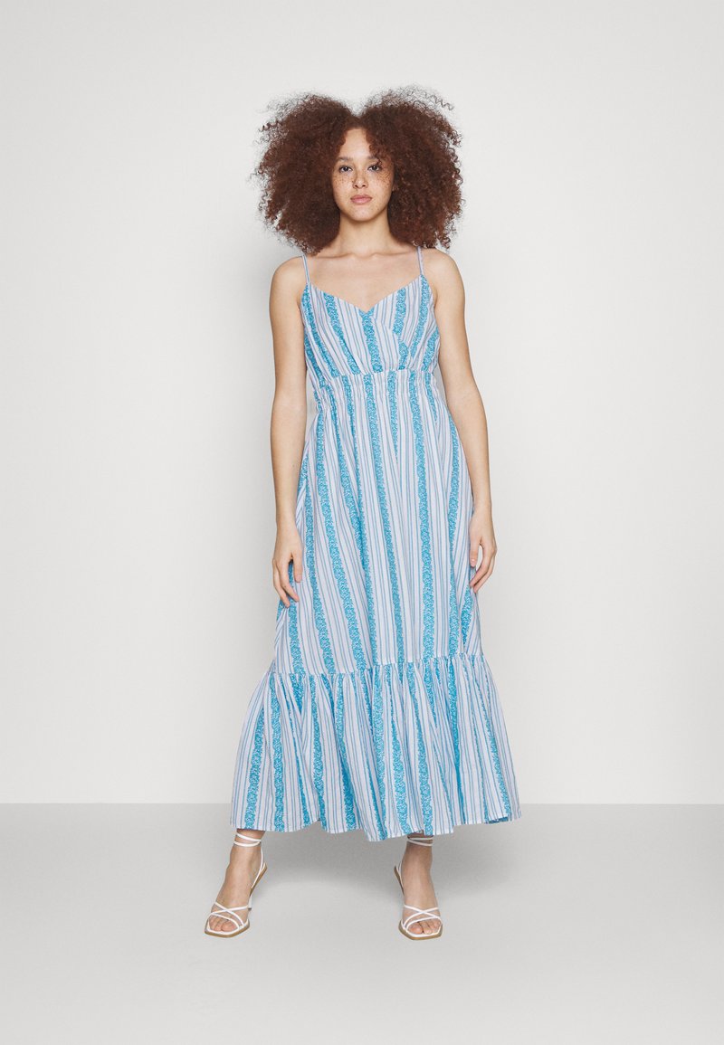 YAS YASARIELLA STRAP ANKLE DRESS - Day dress - star white/white ...