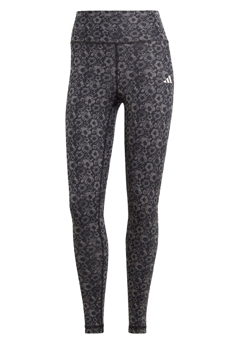 adidas Performance TRAIN ESSENTIALS PRINTED - Medias - black black ...