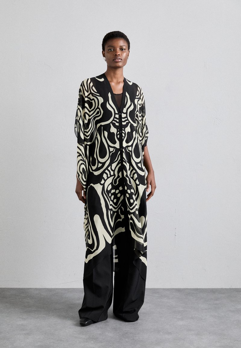 Rodebjer AGAVE COSMIC BLOOM - Blusa - black/negro - Zalando.es