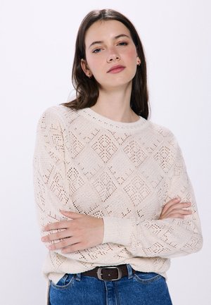 Koroshi Pullover - blanco/blanc - ZALANDO.FR