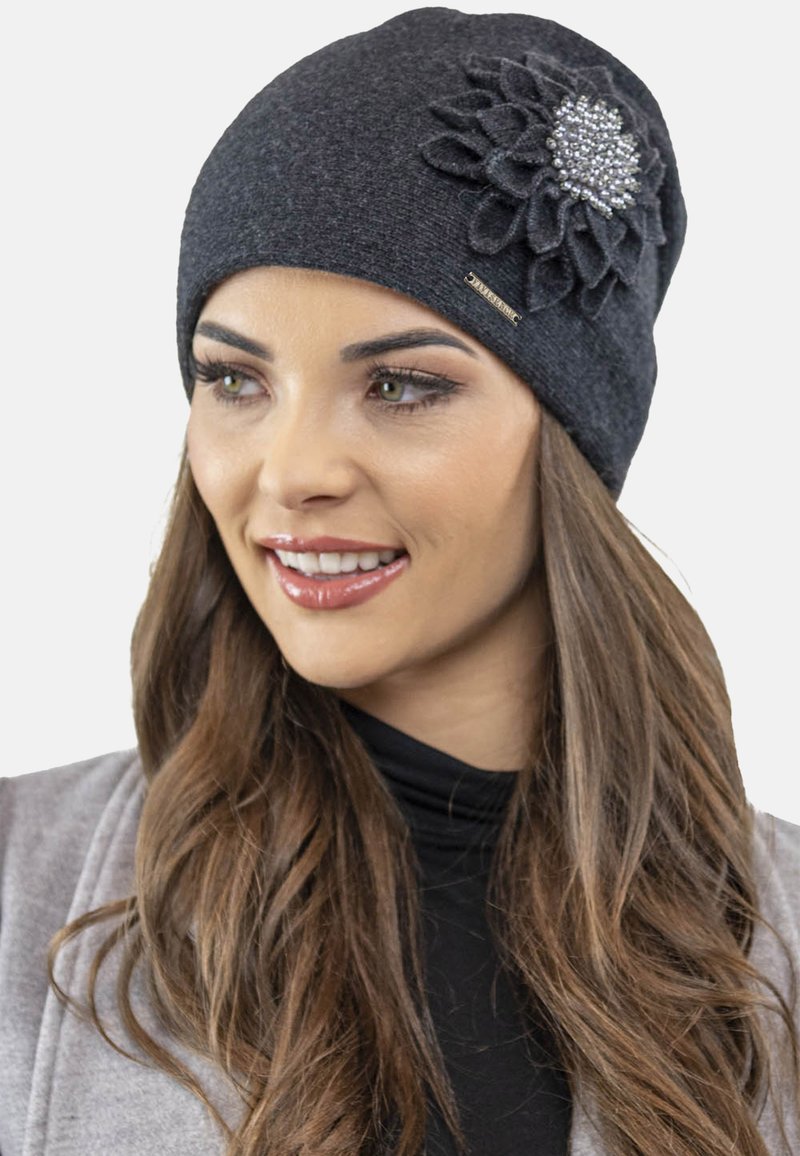 Vivisence Bonnet - dark grey/gris foncé - ZALANDO.FR