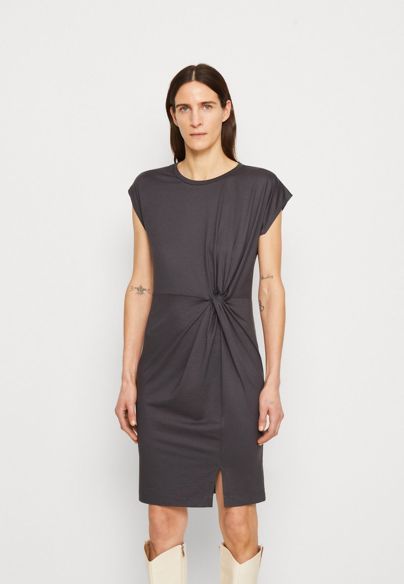 Esprit Collection DRESS - Jerseykjole - anthracite/antrasit - Zalando.dk