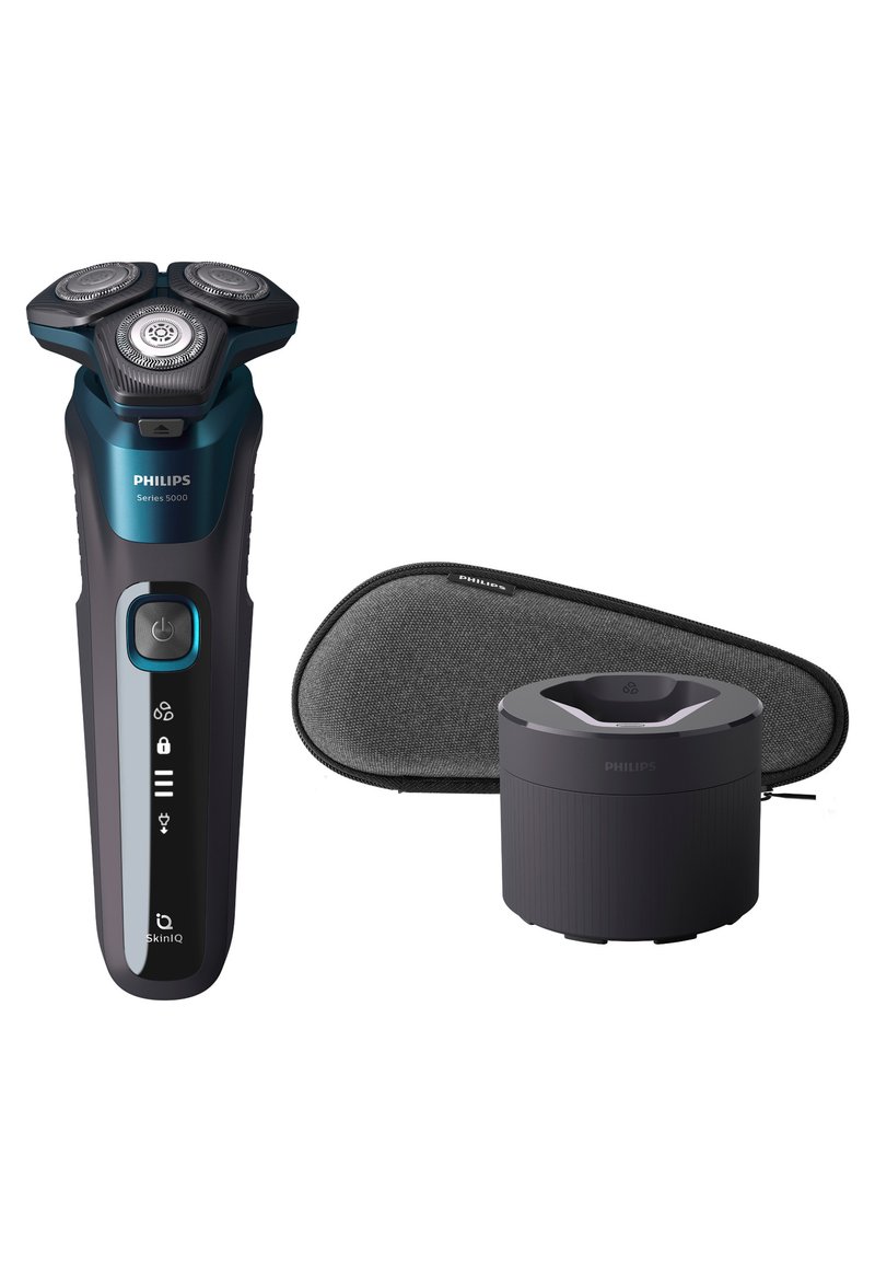 Philips S5579/50 SERIES 5000 - Electric razor - schwarz/blau/mottled ...