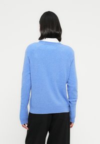 Samsøe Samsøe BOSTON O NECK - Trui - bel air blue/lichtblauw - Zalando.nl