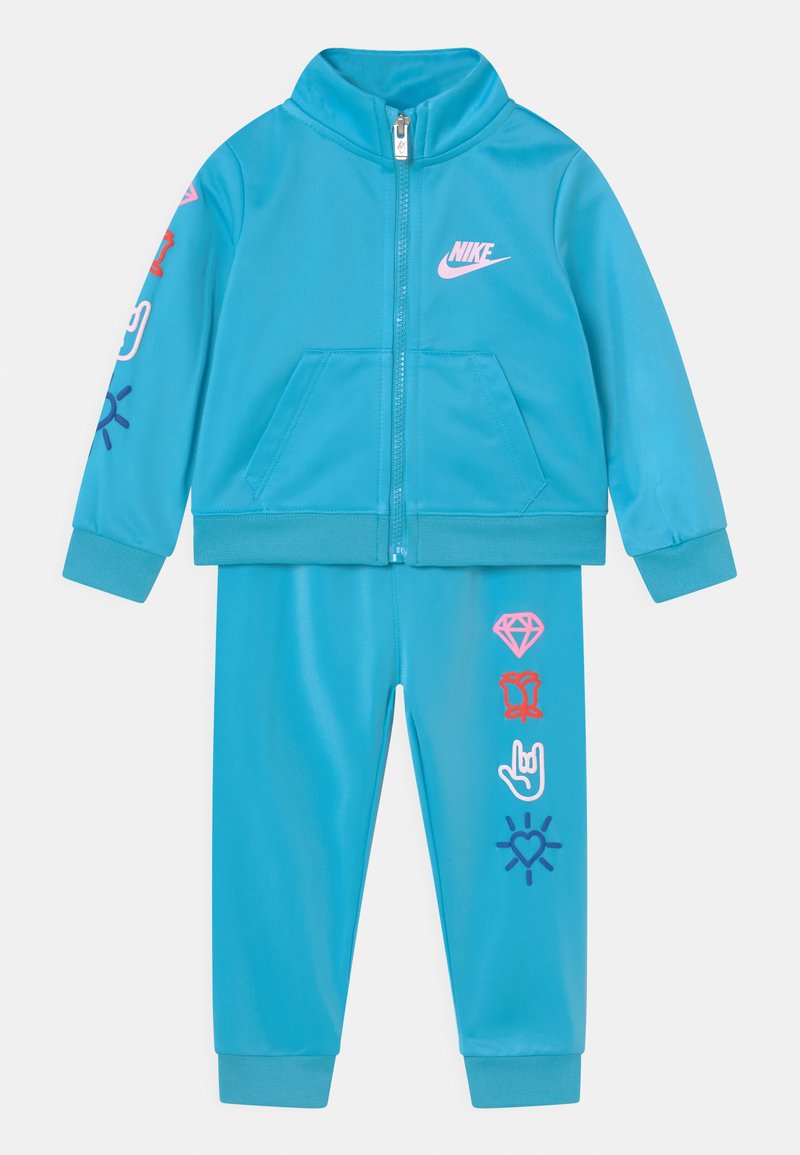 Nike Sportswear Xo Tricot Set Trainingsanzug Baltic Blue Blau