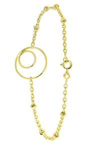 Lucardi MET DUBBELE CIRKEL - Armband - gold-coloured/goldfarben ...