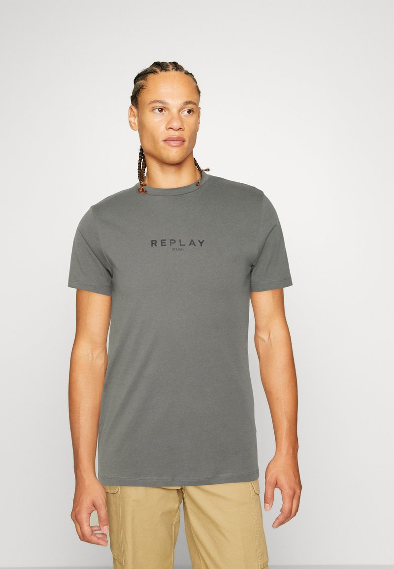 Replay T-Shirt basic - cold grey/grau - Zalando.ch