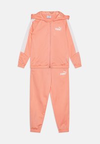 Puma LOGO SUIT UNISEX SET - Tuta - pink fruit/fuxia - Zalando.it