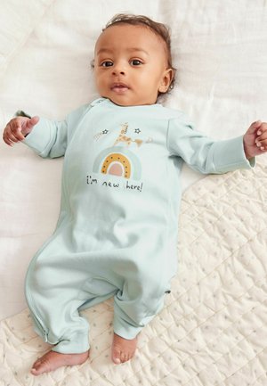 Next RETRO FLORAL FAMILY SLEEPSUIT - Strampler - blue/blau - Zalando.de