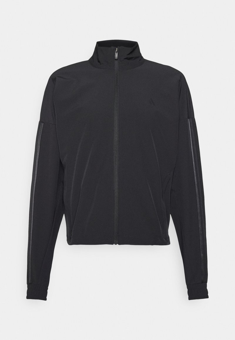adidas Performance PACER JACKET - Windbreaker - black - Zalando.co.uk