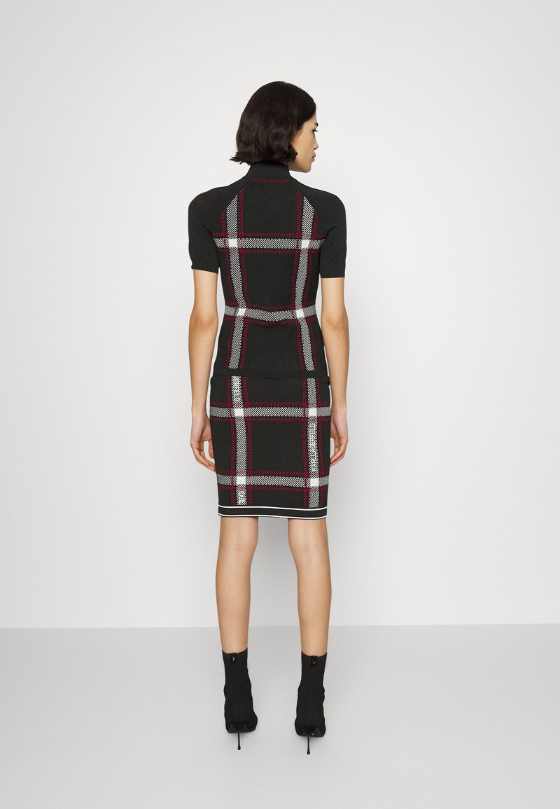 Karl Lagerfeld Pencil Skirt Pencil Skirt Black Mottled Black