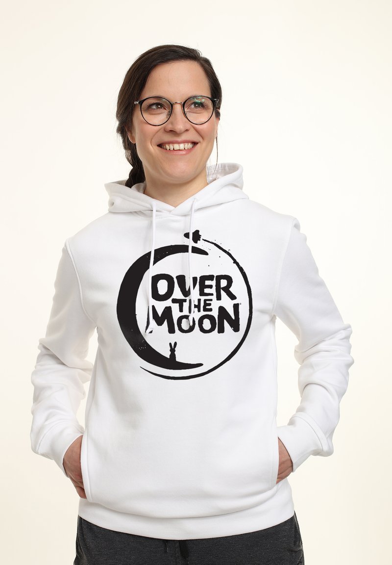 Henry Tiger OVER THE MOON LOGO SOLID - Hoodie - white/wit - Zalando.nl