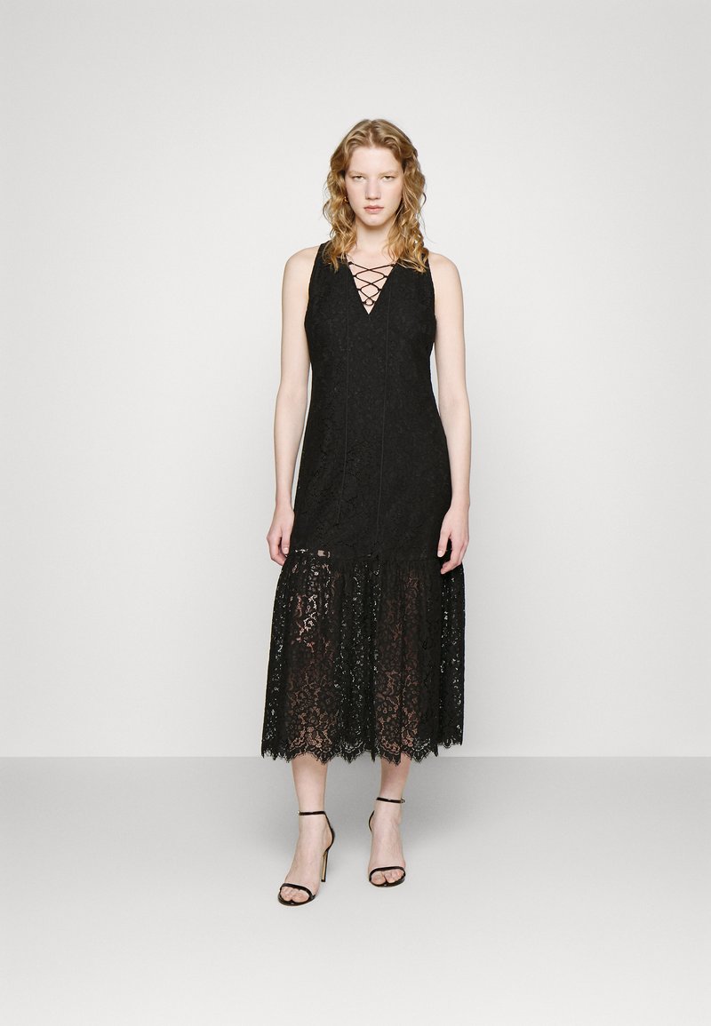 TWINSET LOVING MACRAME - Robe de soirée - nero/noir - ZALANDO.FR