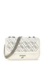 Guess MIT 4G-LOGO MIT STRASS - Axelremsväska - weiß/vit - Zalando.se