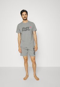 Diesel UMSET WILORT - Pijama - grey/gris oscuro - Zalando.es
