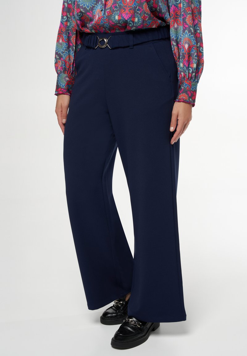 MS Mode Broek - navy blue/blauw - Zalando.nl