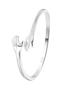 Lucardi UMARMUNG - Ring - silver/zilverkleurig - Zalando.be