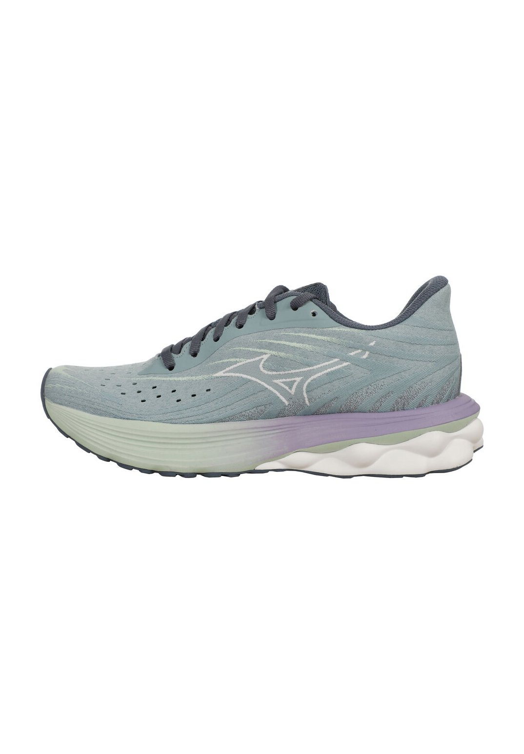 Mizuno WAVE SKYRISE 6 Trail running shoes citadel white bay blue Zalando