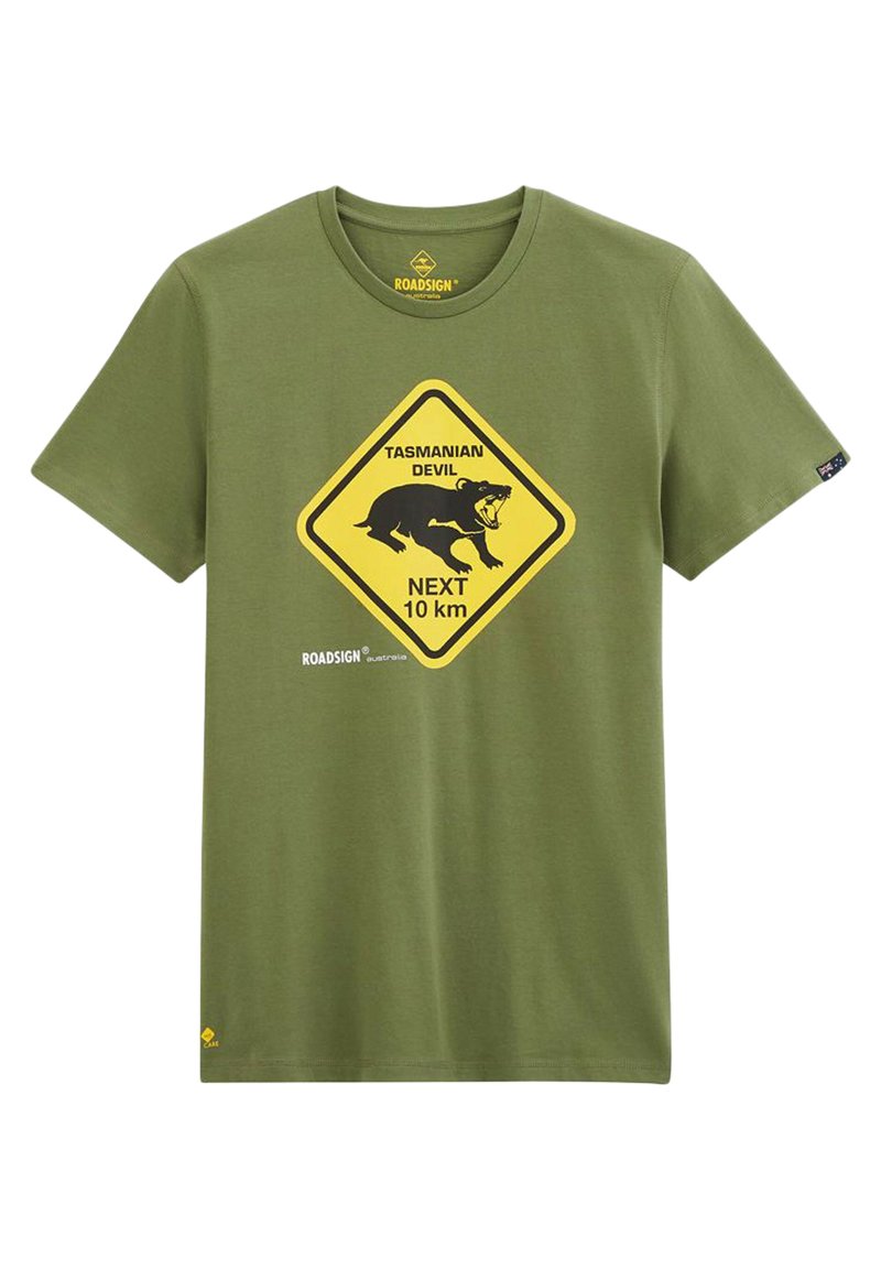 Roadsign ROADSIGN BALISSE - T-shirt con stampa - kaki/verde - Zalando.it