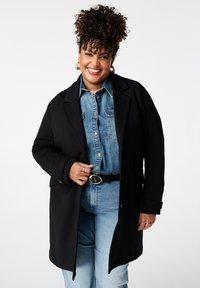 MS Mode NOT TRANSLATED - Halflange jas - black/zwart - Zalando.be