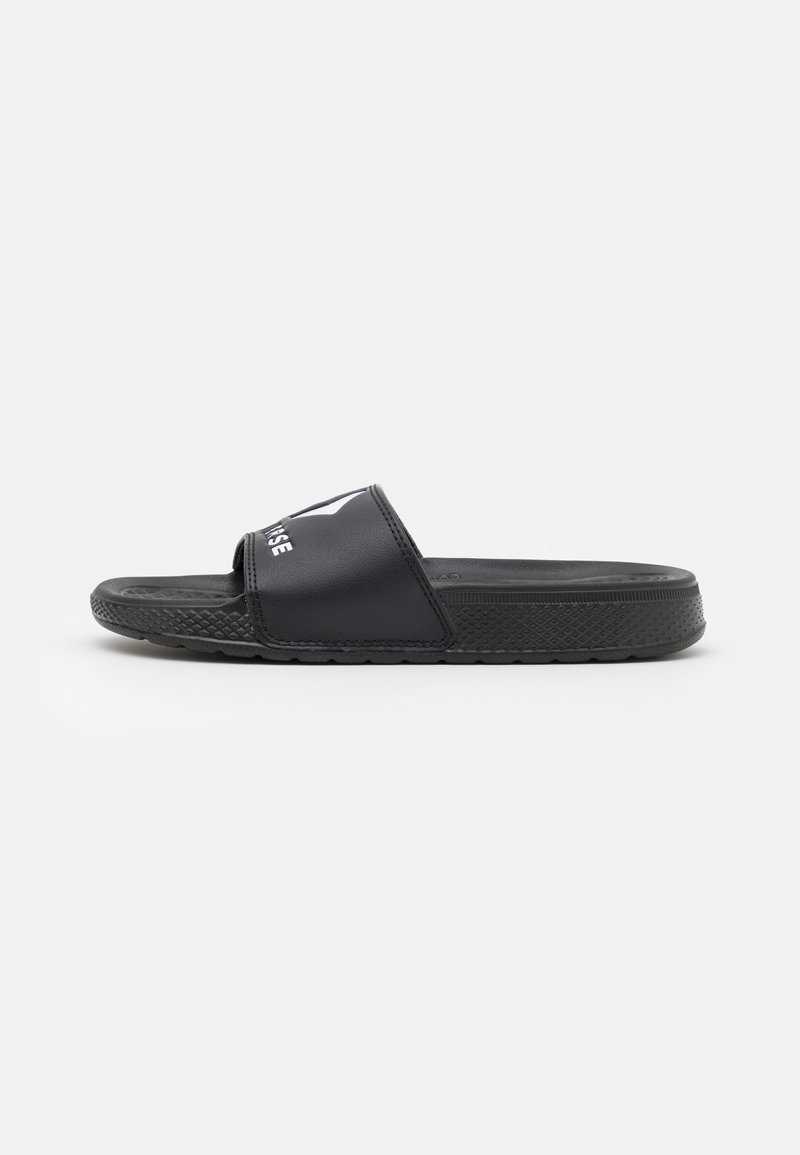 Converse ALL STAR SLIDE - Pool slides - black/white/black/black ...