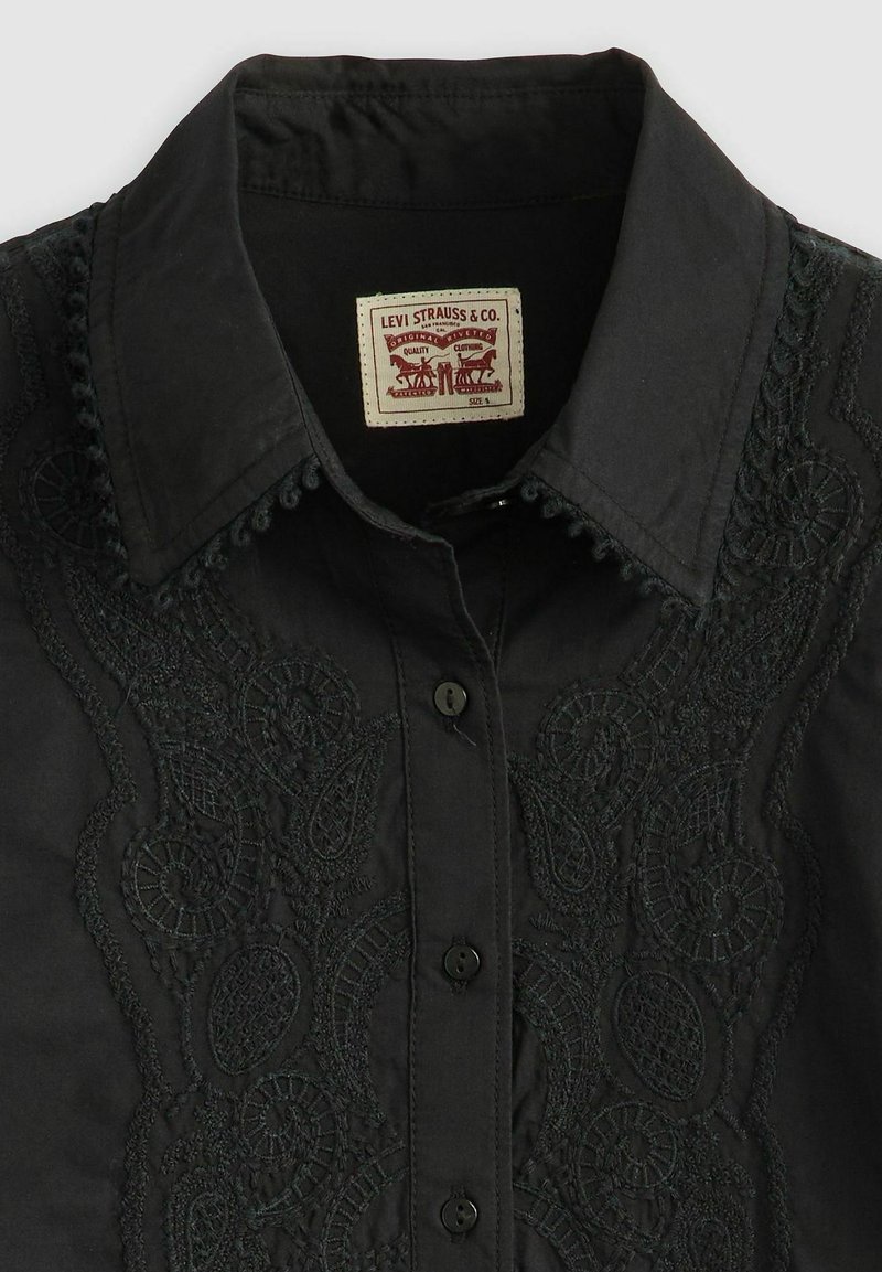 Levi's® WINONA SHIRT - Hemdbluse - anthracite night/schwarz meliert ...