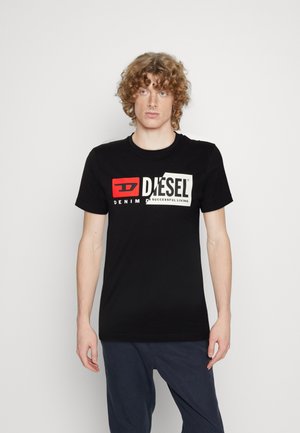 Diesel T-DIEGO-CUTY - T-Shirt print - black/schwarz - Zalando.at