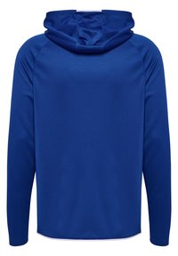 Hummel CORE 2.0 ZIP HOODIE - Sweatjacke - true blue white/neonblau ...