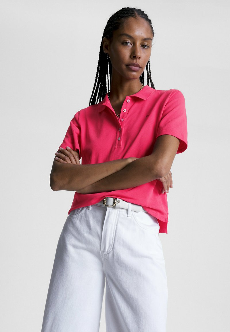 Tommy Hilfiger REG - Poloshirt - bright cerise pink/pink - Zalando.ch