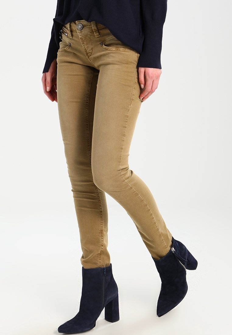 Freeman T. Porter Jeans Slim Fit - beige - (Pre-owned) - Zalando